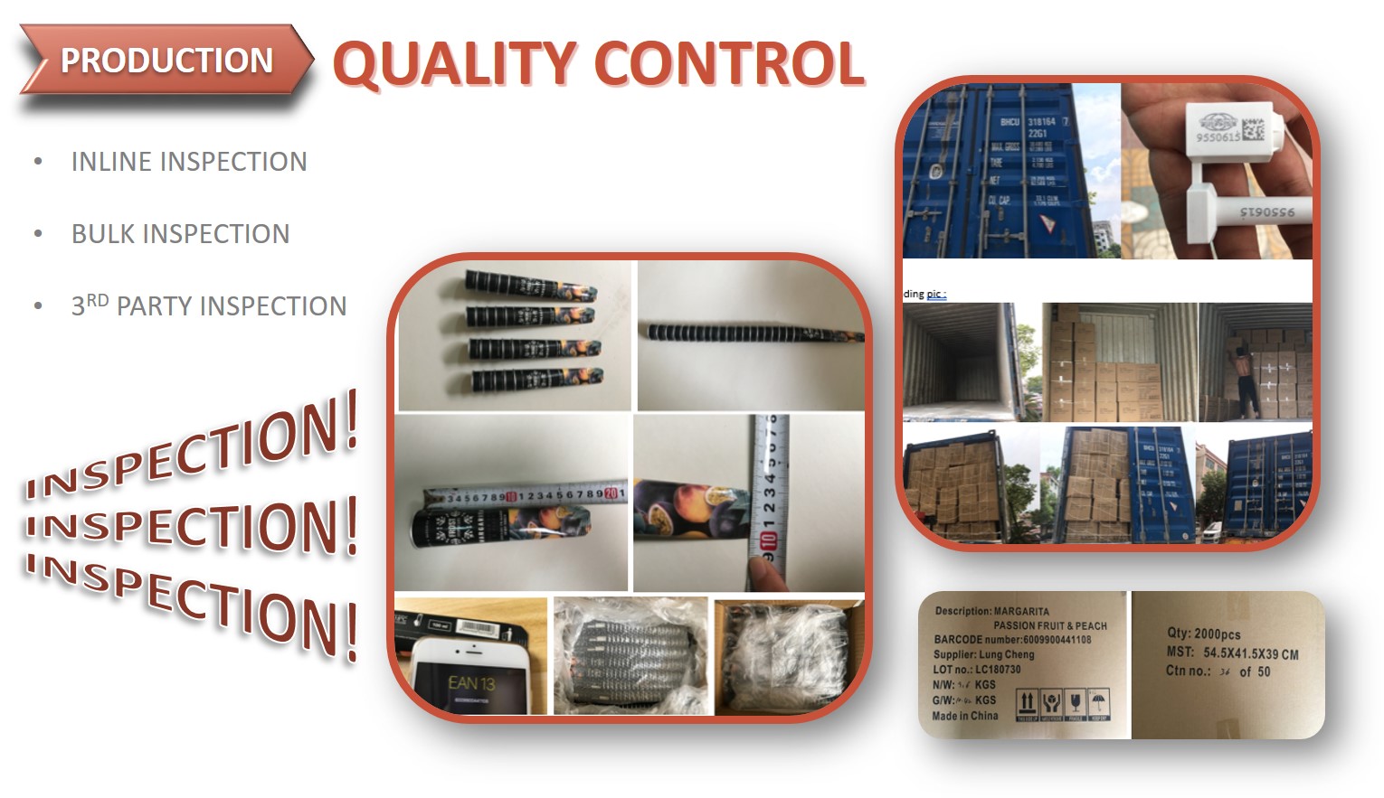 Quality Control – Global Sourcing and Procurement Consultants